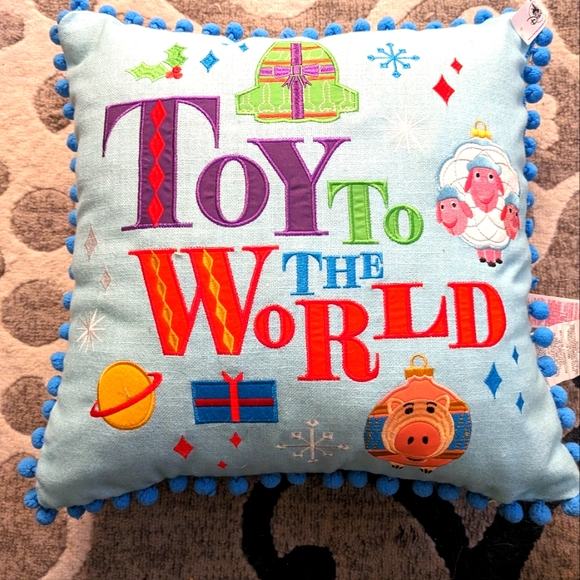 Disney | Holiday | Disney Holiday Pillow Pixar | Poshmark